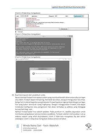 Lapres 5 firewall | DOCX