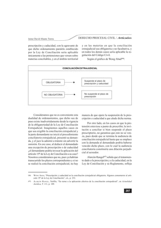 La prescripción en la conciliación | PDF