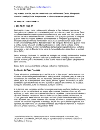 La presentacion d e la santisima virgen maria | PDF