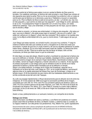 La presentacion d e la santisima virgen maria | PDF