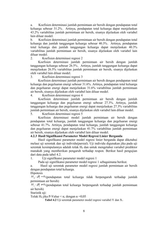 ANALISIS REGRESI LINIER BERGANDA | DOC