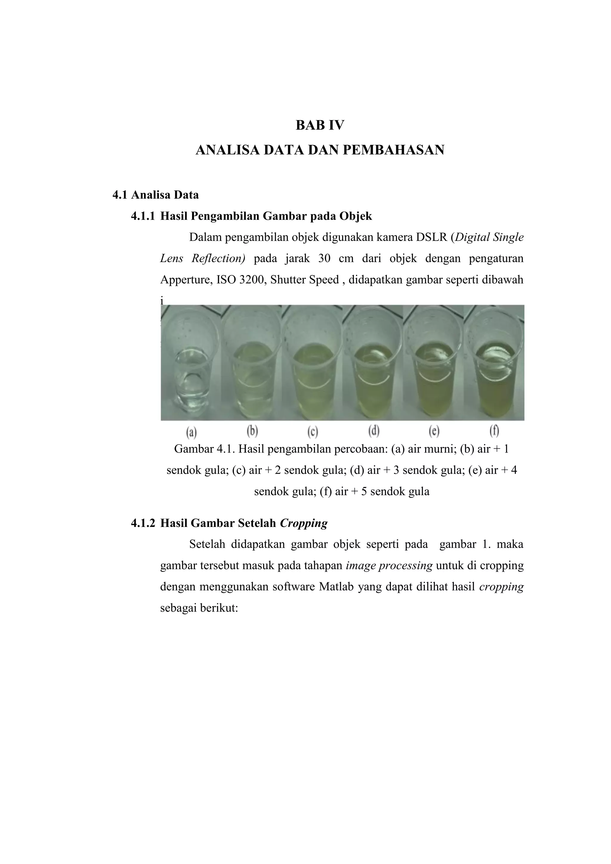 LAPORAN RESMI PRAKTIKUM TEKNIK OPTIK : FOTOGRAFI DAN PENGOLAHAN CITRA ...