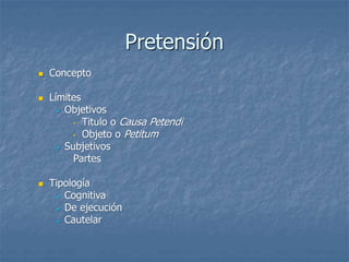 La Pretensión - TGP.ppt