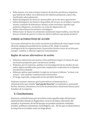 La prevision | DOCX