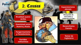 LA PRIMERA GUERRA MUNDIAL clases para 5° de secundaria | PPTX