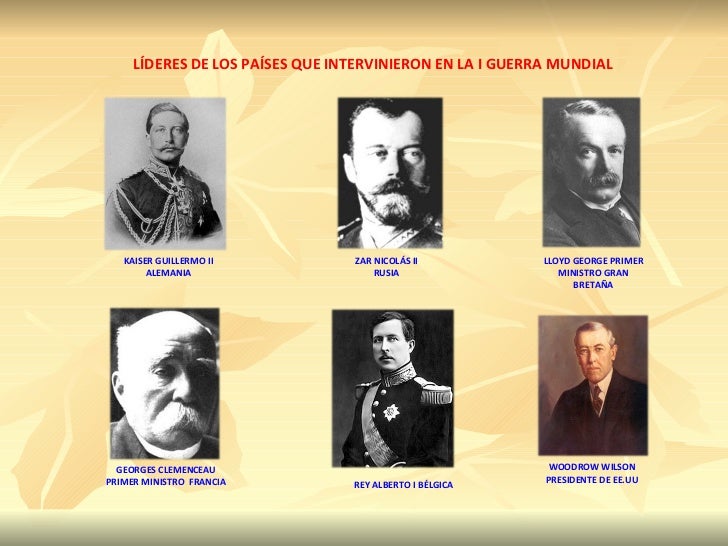 Primera Guerra Mundial Paises at Erica Lynn blog