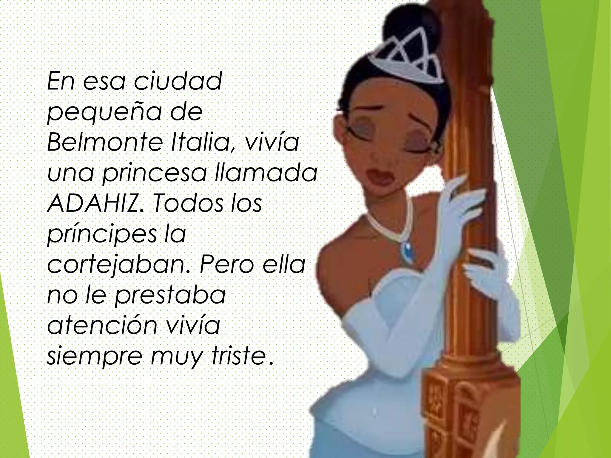 La princesa y el Obsequio del Plebeyo | PPT