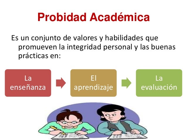 HABILIDADES INVESTIGATIVAS: La probidad académica