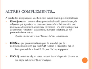 La_pronominalitzacio.ppt