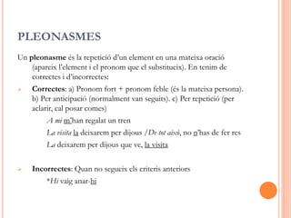 La_pronominalitzacio.ppt