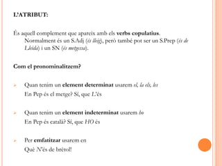 La_pronominalitzacio.ppt