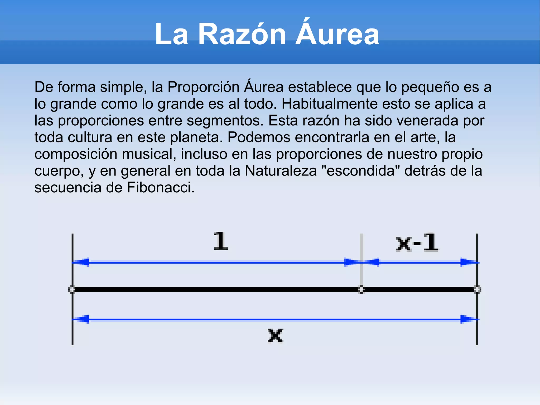 Grupo 3: La razón áurea en rectángulos | PPT