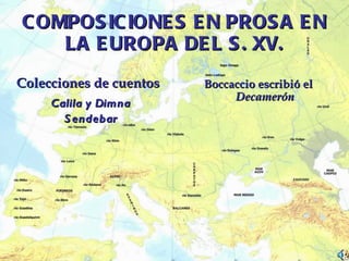 La prosa medieval tema3 | PPT