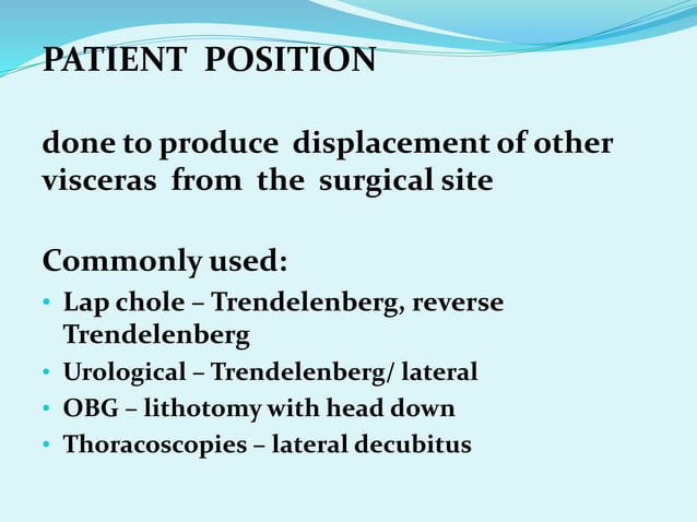 Laparoscopic surgery & it's anaesthetic management | PPTX | Lung and ...