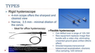 Laproscopy & hysteroscopy in gynecology no video | PPTX