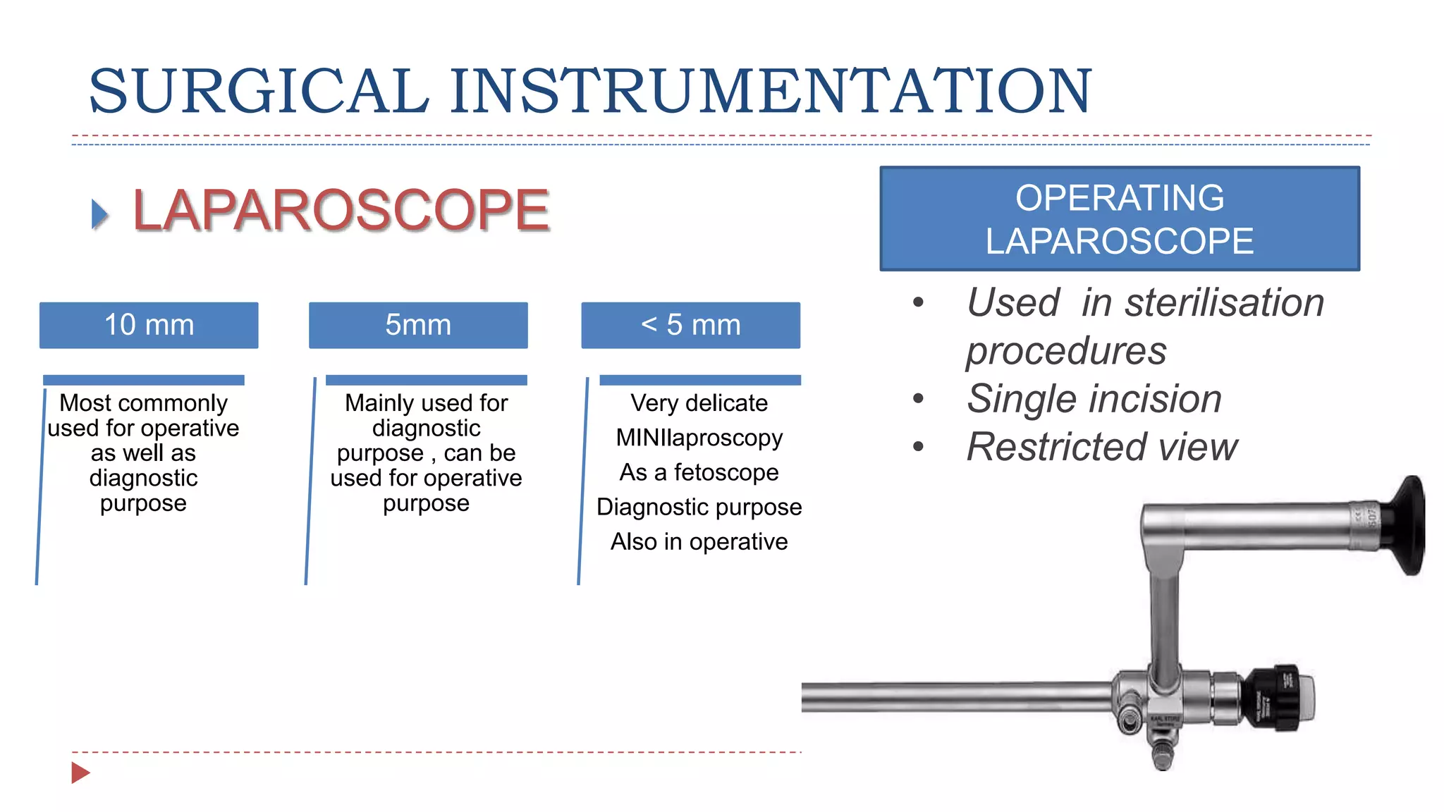 Laproscopy & Hysteroscopy in Gynecology | PPTX