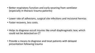 Laproscopy approach In abdominal Trauma.pptx