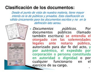 La prueba documental proceso civil df | PDF