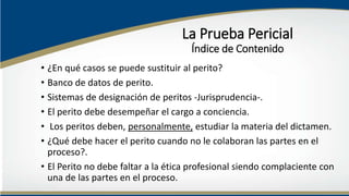 La prueba pericial contable en el procedimiento administrativo ...
