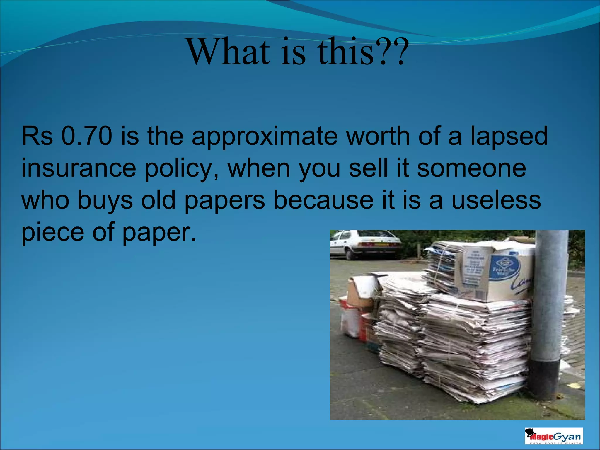 Lapsed policy | PPT