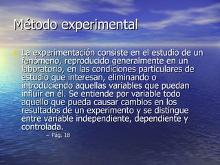 La psicologia como_ciencia | PPT