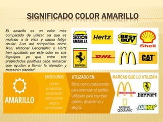 La psicologia del color | PPTX
