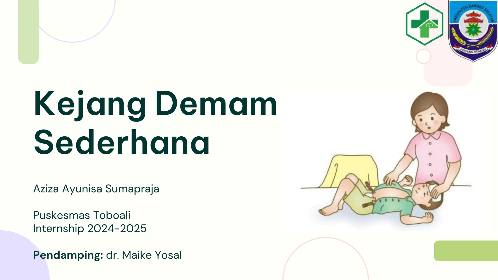 lapsus kejang demam sederhana internship | PPTX