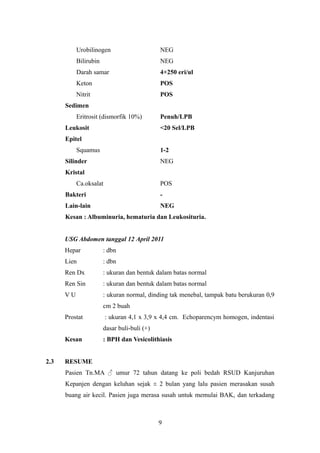 bph dan vesiclithiasis | DOC