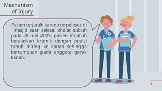 laporan kasus Close Fracture collum dextra | PPTX