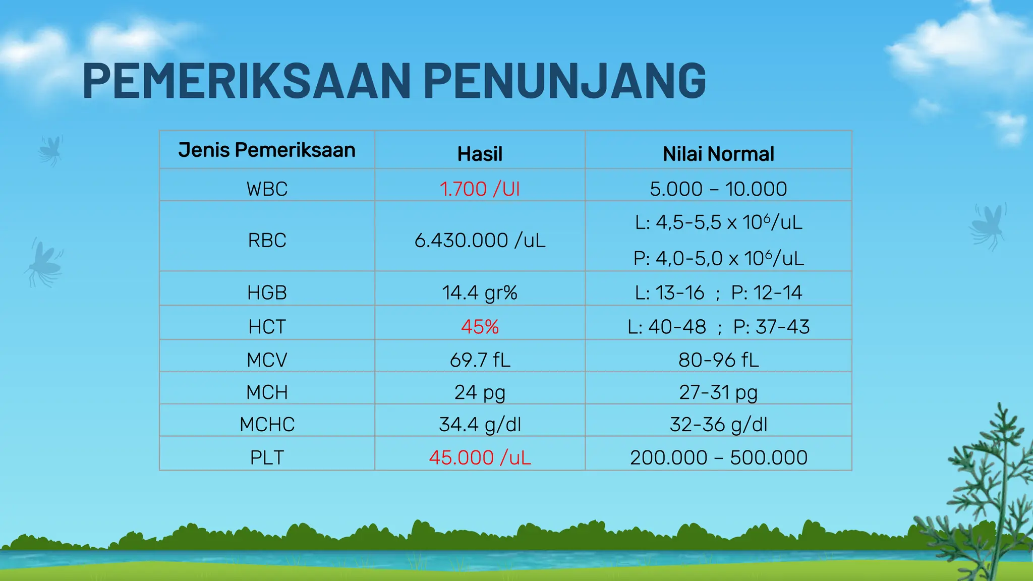 Laporan kasus Demam berdarah dengue -ppt | PPT