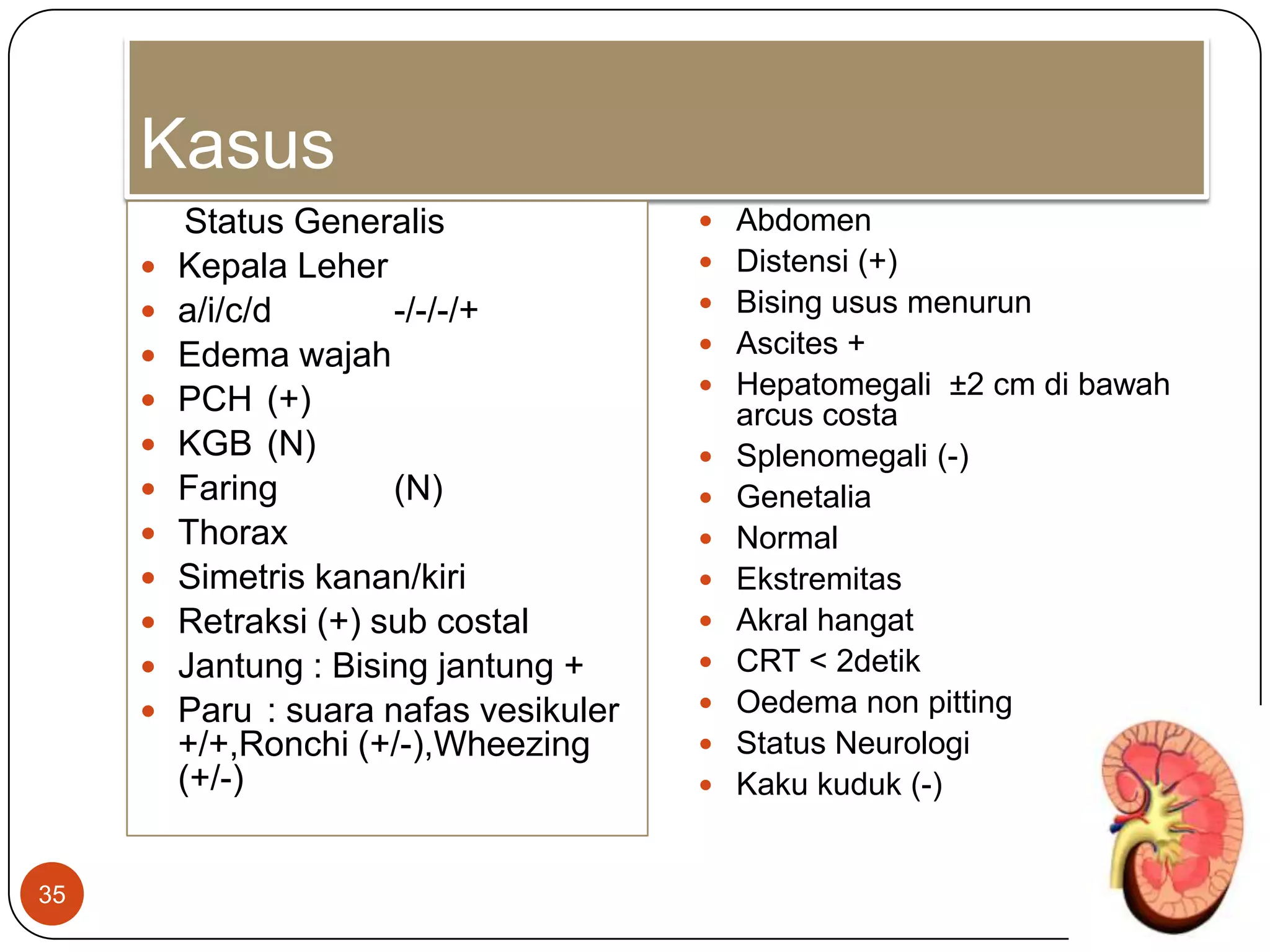 glomerulonefritis anak | PPTX