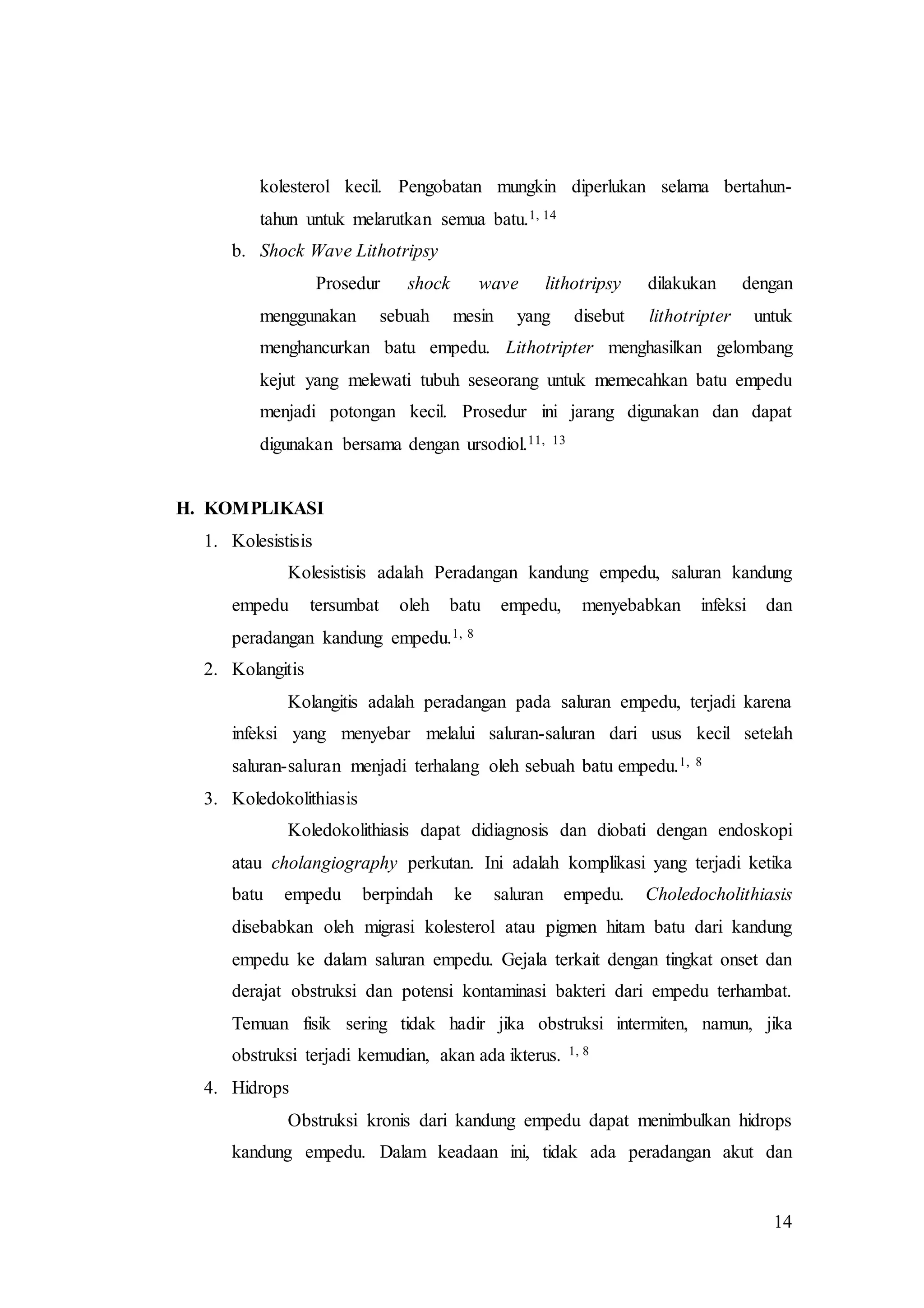 Lapsus kolelitiasis | DOCX