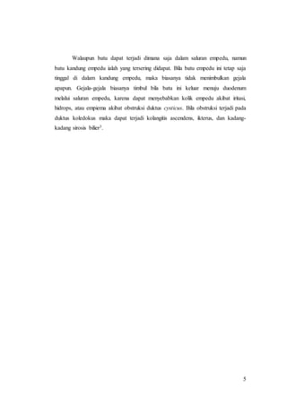 Lapsus kolelitiasis | DOCX