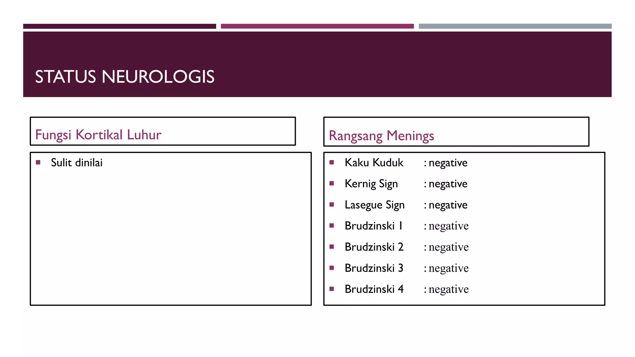 Kesadaran Menurun ec Hemoragik Stroke | PDF