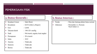 Kesadaran Menurun ec Hemoragik Stroke | PDF