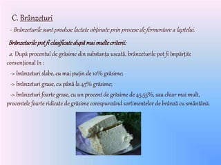 Lapte si produse lactate | PPTX