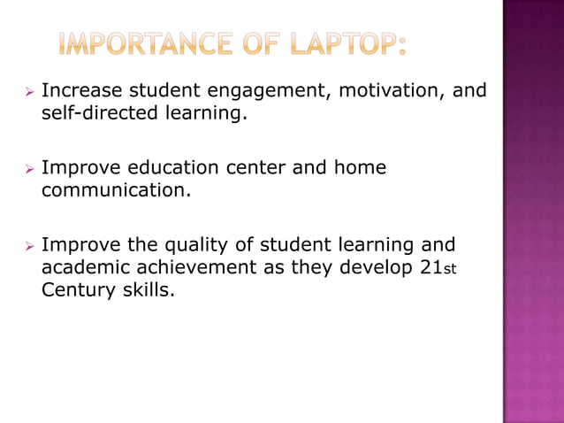 Laptop | PPTX | Laptops | Computing