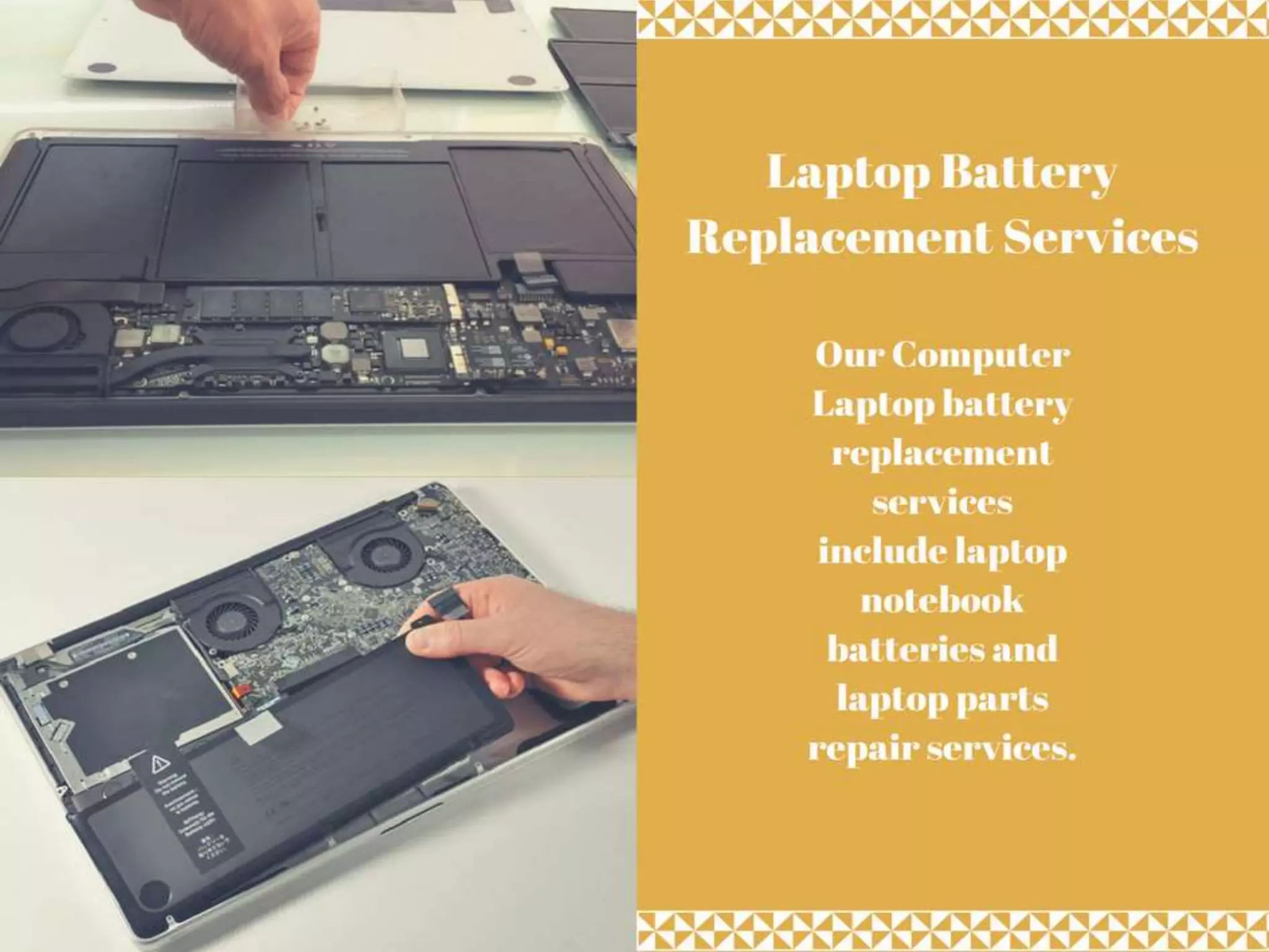 Laptop battery replacement services | PPTX