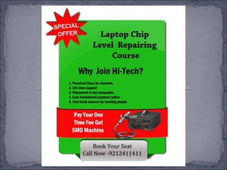 Laptop chip level repairing course | PPT