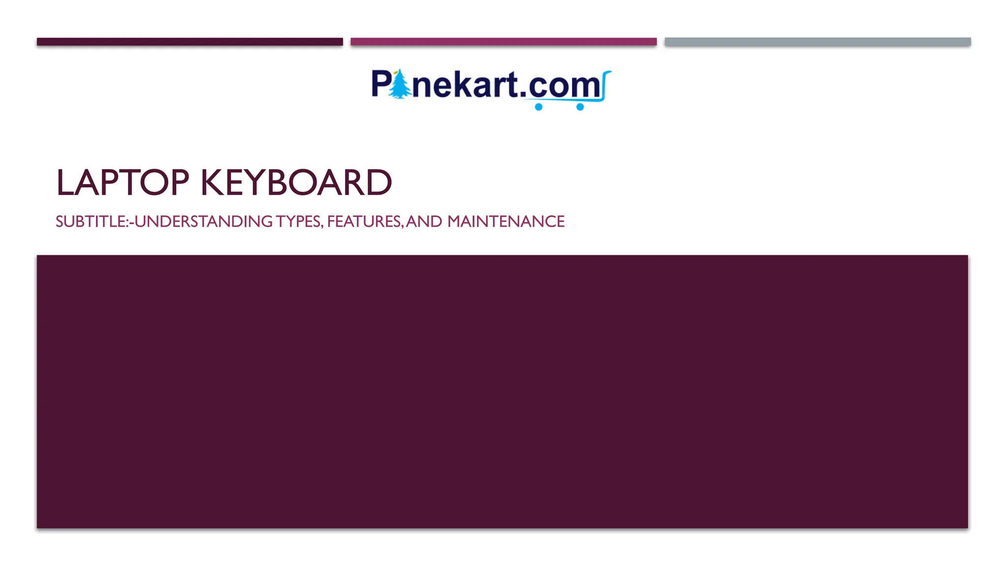 Laptop Keyboard: Types, Features & Uses" | PPTX