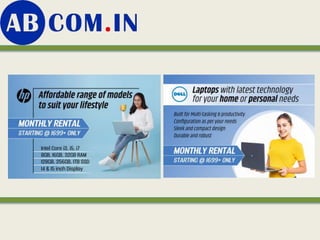 Laptop On Rent Mumbai | PPTX