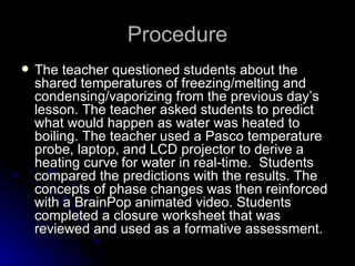 Heating Curve of Water | PPT