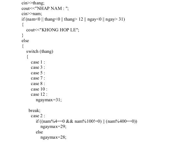 Lap trinh c++ có lời giải 1