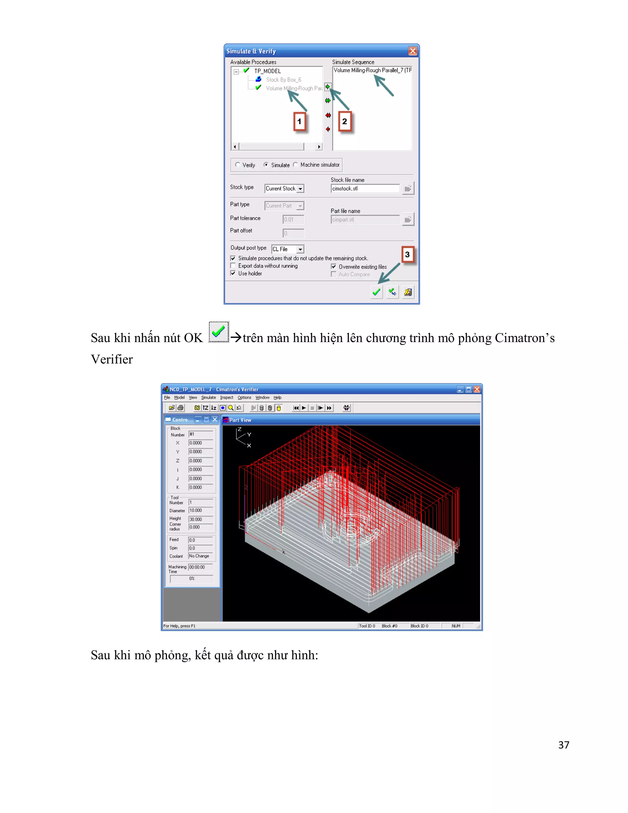 Lap trinh gia cong voi cimatron e8.5 | PDF