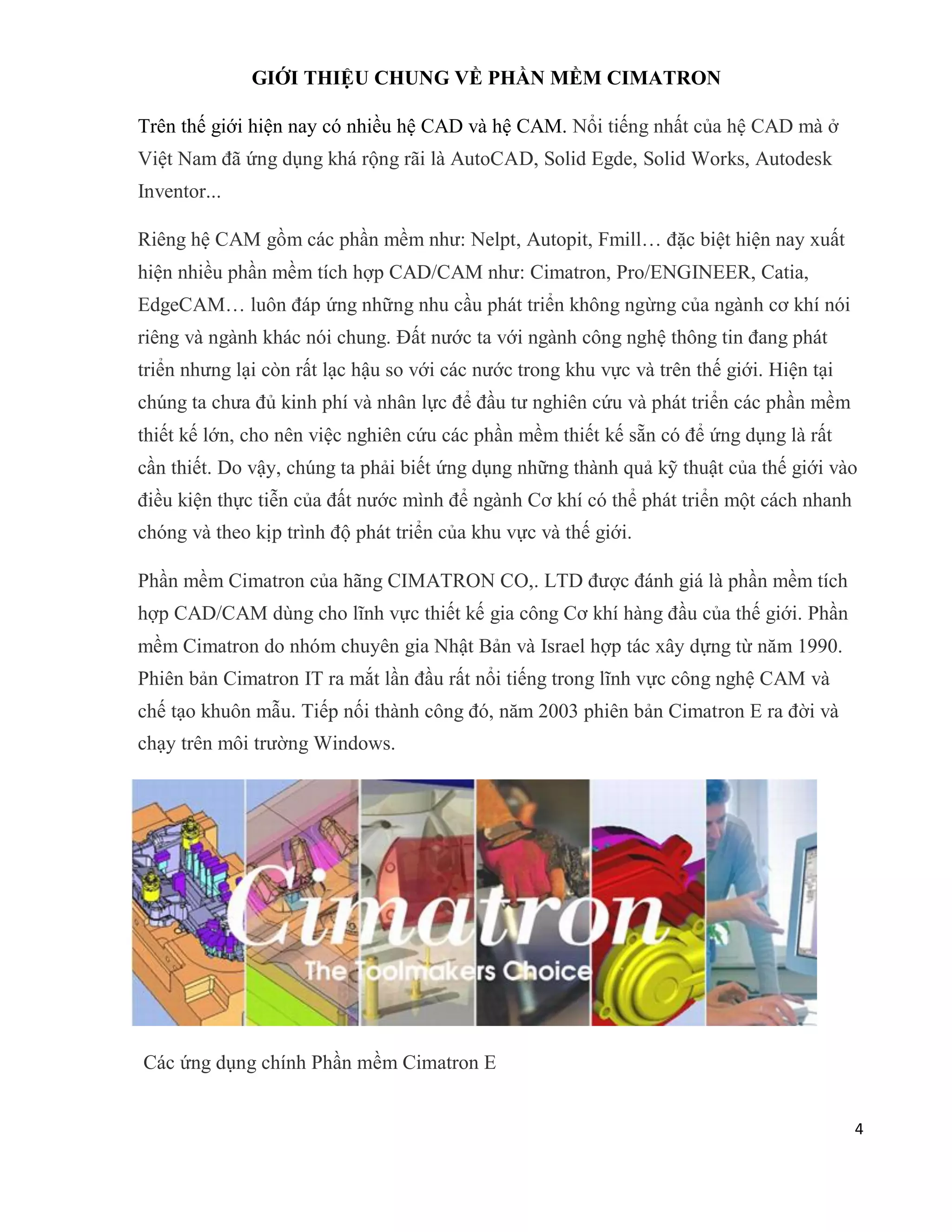 Lap trinh gia cong voi cimatron e8.5 | PDF