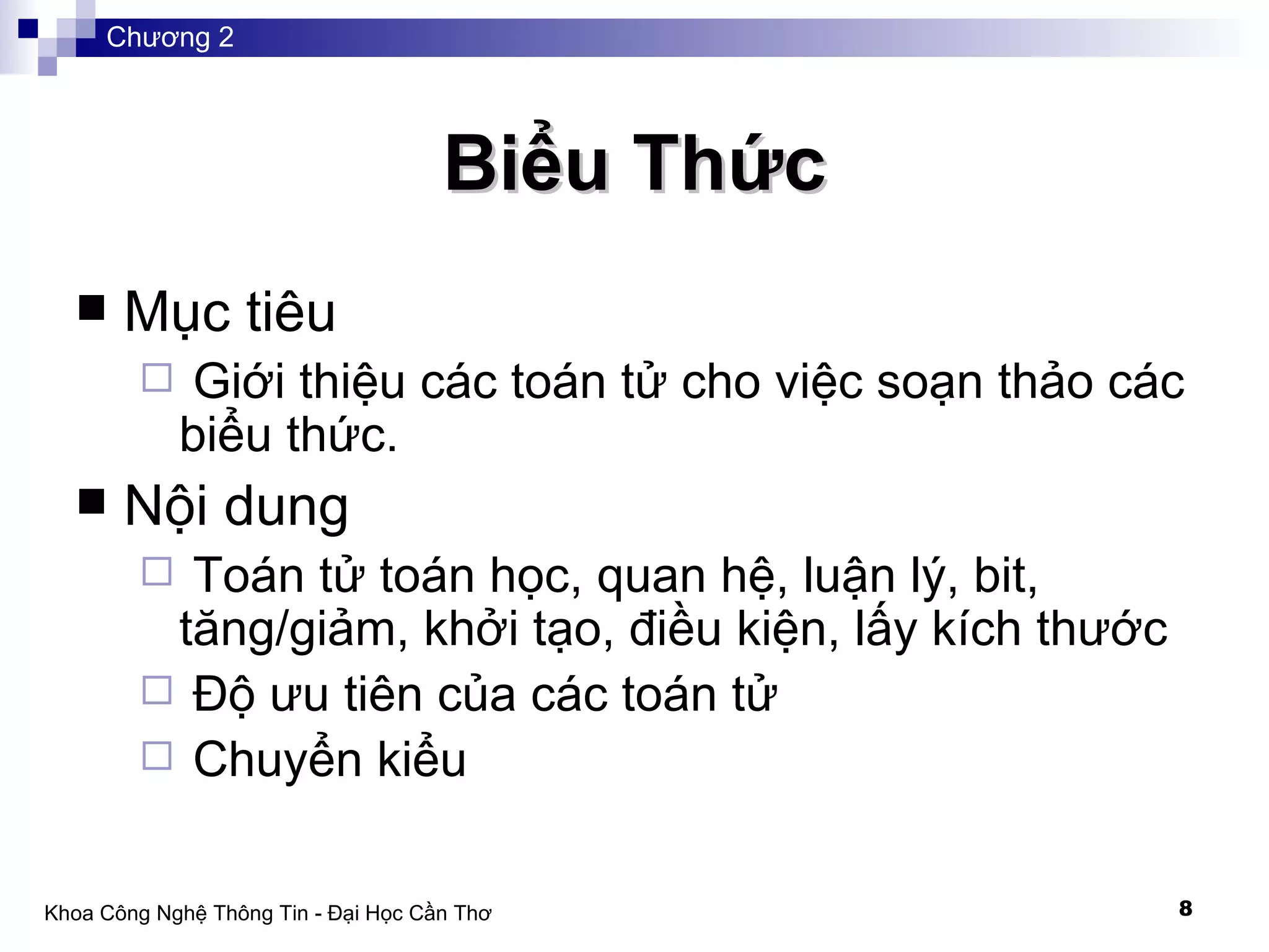 Lap trinh huong_doi_tuong_cpp_dhct_lesson00 | PPT