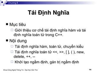 Lap trinh huong_doi_tuong_cpp_dhct_lesson00 | PPT