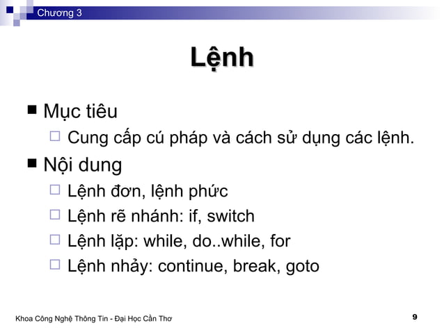 Lap trinh huong_doi_tuong_cpp_dhct_lesson00 | PPT