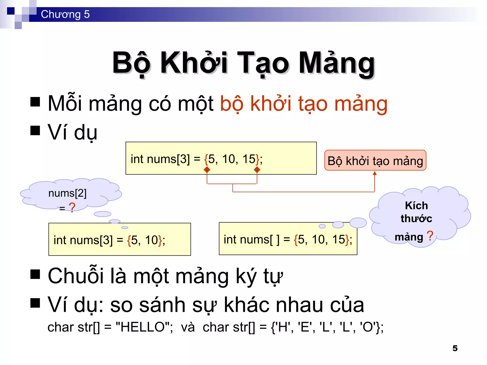 Lap trinh huong_doi_tuong_cpp_dhct_lesson05 | PPT
