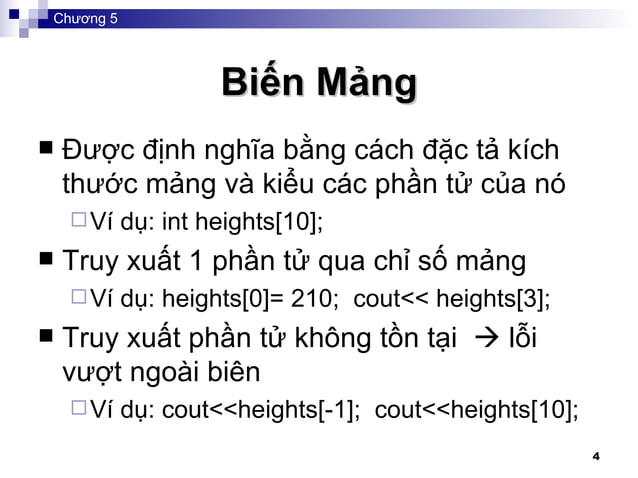 Lap trinh huong_doi_tuong_cpp_dhct_lesson05 | PPT